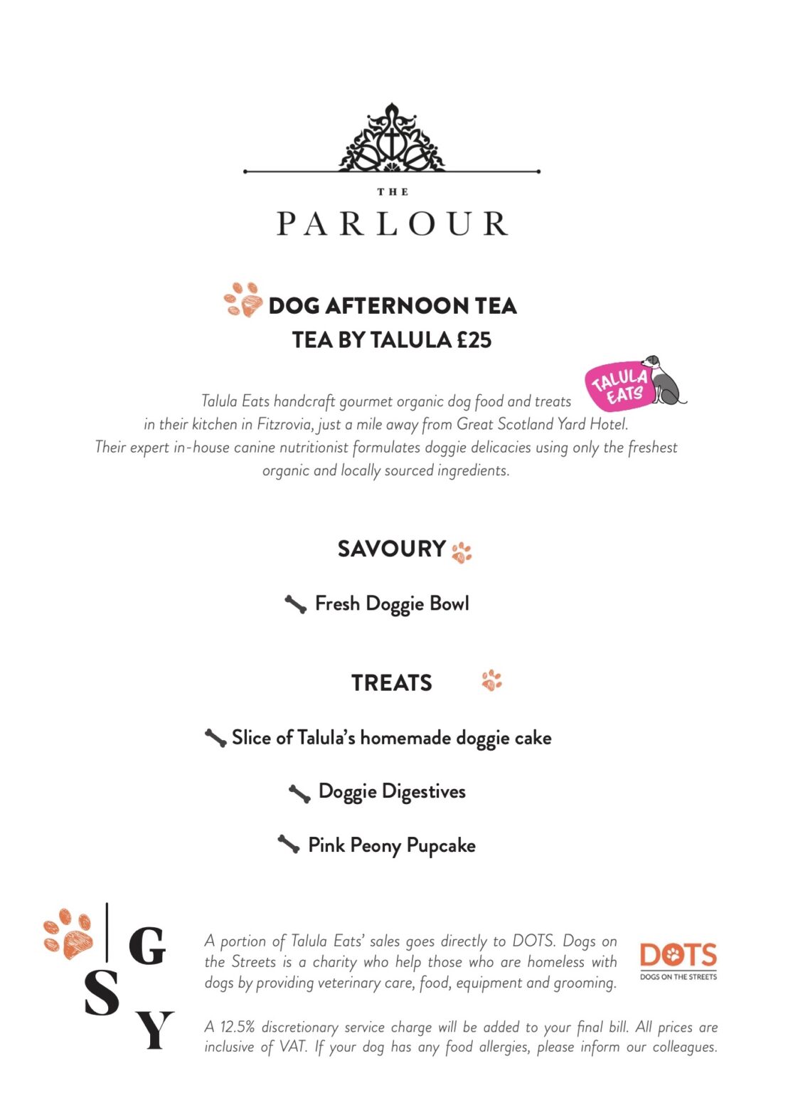 Dog Afternoon Tea at The Great Scotland Yard Hotel | Talula Eats ...